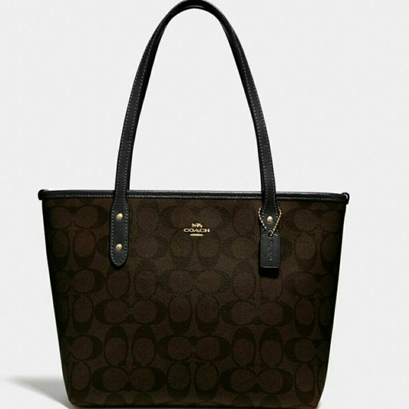 Coach | Bags | Coach Mini City Zip Tote | Poshmark